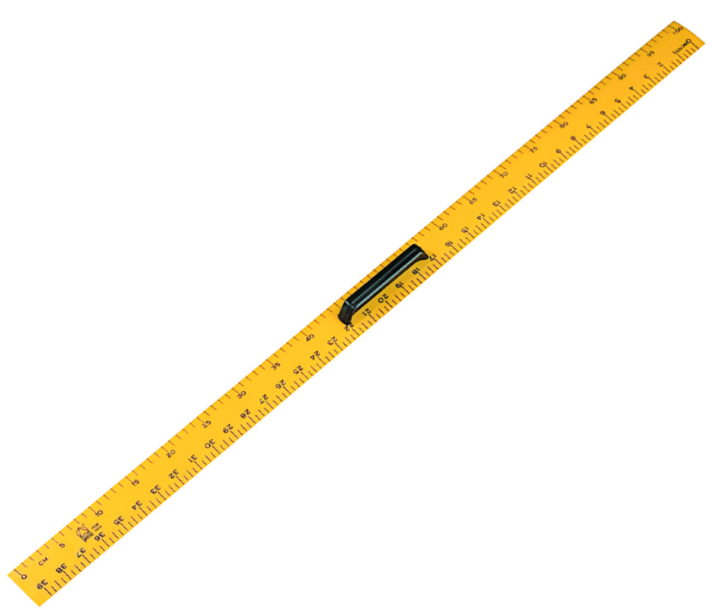 1575 Omega Black Board Ruler 100 Cms - Allied Instruments Private Limited
