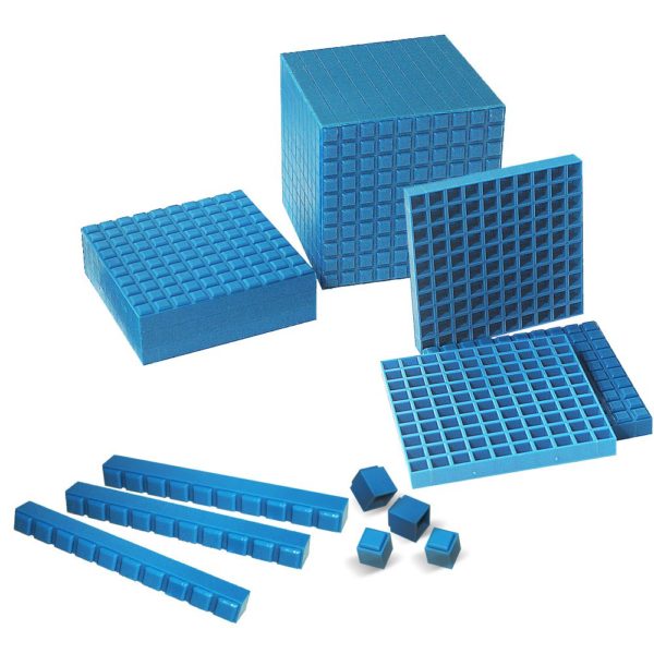3724 Interlocking Base Ten Cubes - Allied Instruments Private Limited